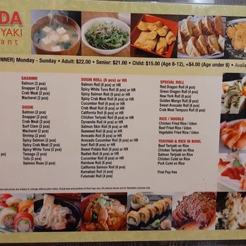 SAKADA SUSHI TERIYAKI RESTAURANT - Updated December 2025 - 86 Photos ...