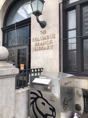 NEW YORK PUBLIC LIBRARY - COLUMBUS LIBRARY - Updated October 2025 - 11 ...