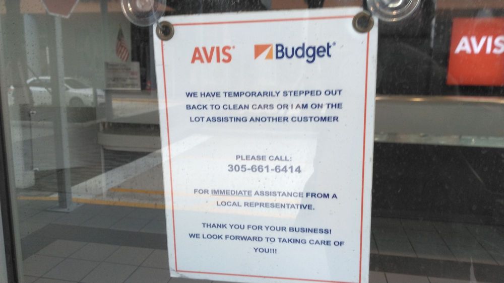 AVIS RENT A CAR - Updated May 2025 - 25 Reviews - 8330 S Dixie Hwy ...