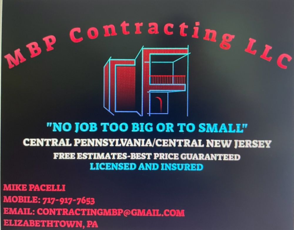 MBP CONTRACTING - Updated October 2025 - Elizabethtown, Pennsylvania ...