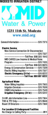 MODESTO IRRIGATION DISTRICT - Updated October 2025 - 13 Photos & 57 ...