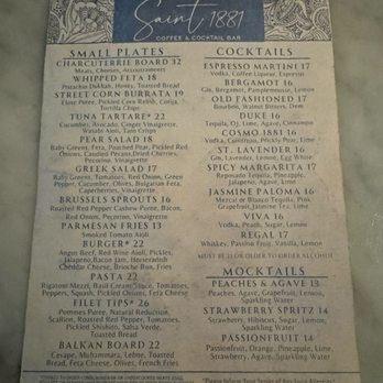 SAINT 1881 COFFEE & COCKTAIL BAR - Updated December 2025 - 189 Photos ...