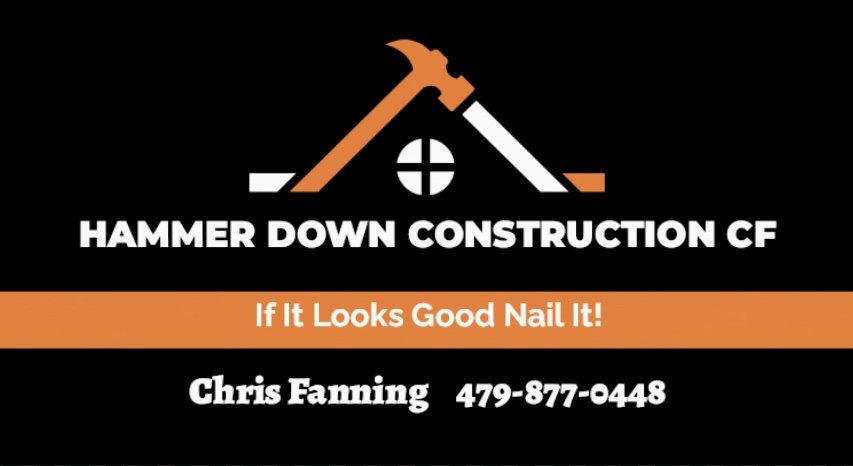 HAMMER DOWN CONSTRUCTION CF - Updated February 2025 - Rogers, Arkansas - Handyman - Phone Number ...