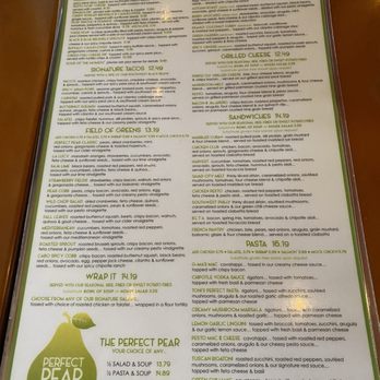 PERFECT PEAR BISTRO - Updated October 2024 - 800 Photos & 837 Reviews ...