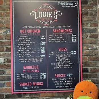 LOUIE’S HOT CHICKEN & BARBECUE - Updated October 2025 - 278 Photos ...
