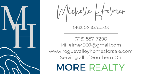 MICHELLE HELMER - REAL ESTATE BROKER WITH MORE REALTY - Updated July ...