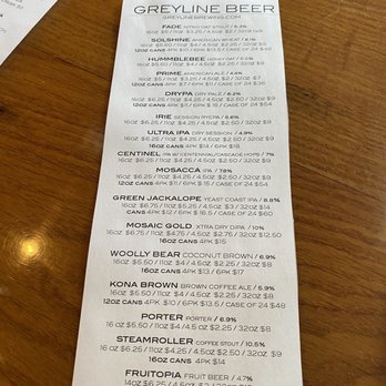 GREYLINE BREWING - Updated September 2025 - 135 Photos & 134 Reviews ...