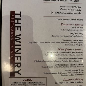 THE WINERY RESTAURANT & WINE BAR - Updated January 2025 - 1936 Photos ...