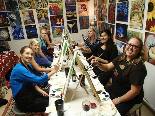 PAINTING WITH A TWIST - 86 Photos & 62 Reviews - Art Classes - 5202 W ...