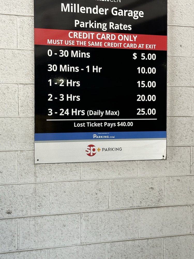 MILLENDER CENTER PARKING - Updated September 2025 - 331 E Larned St ...