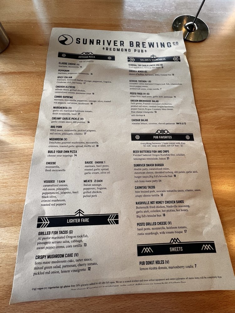 SUNRIVER BREWING CO - REDMOND PUB - Updated September 2025 - 13 Photos ...