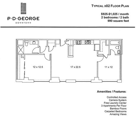 P.D. GEORGE DOWNTOWN APARTMENTS - Updated November 2024 - 1405 Pine St ...