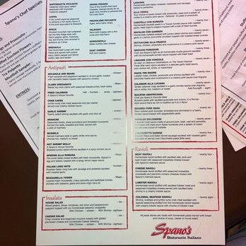 SPANO’S RISTORANTE ITALIANO - 459 Photos & 521 Reviews - 719 Arnold Ave ...