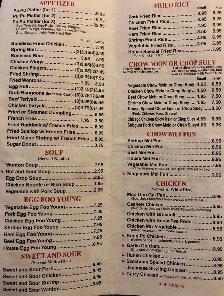 CHINA ONE - Updated December 2025 - 36 Reviews - 15 Starrett Dr ...