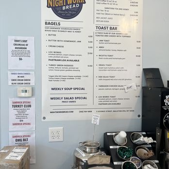 NIGHT WORK BREAD - Updated November 2025 - 93 Photos & 27 Reviews - 3 ...