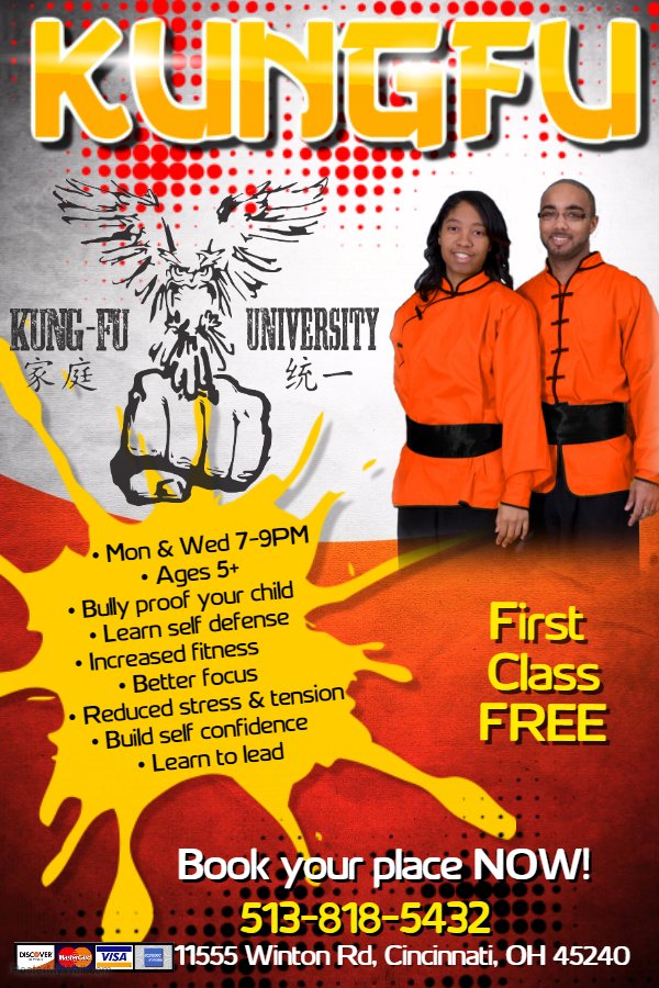 KUNG FU UNIVERSITY - Updated October 2025 - 1110 W Kemper Rd, Forest ...