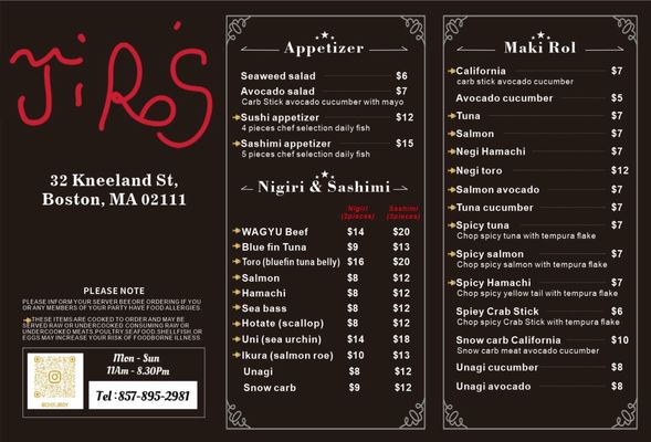 JIRO‘S SUSHI - Updated September 2025 - 92 Photos & 46 Reviews - 32 ...