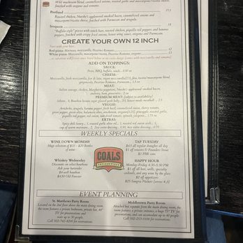 COALS ARTISAN PIZZA - Updated September 2025 - 189 Photos & 201 Reviews ...