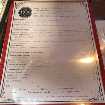 1836 KITCHEN AND TAPROOM - Updated January 2025 - 111 Photos & 122 ...