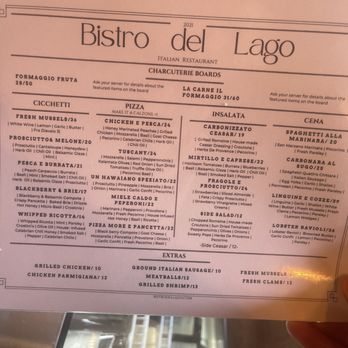 BISTRO DEL LAGO - Updated February 2025 - 33 Photos & 43 Reviews ...