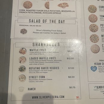 SLIVER PIZZERIA - FREMONT - Updated June 2024 - 319 Photos & 216 ...