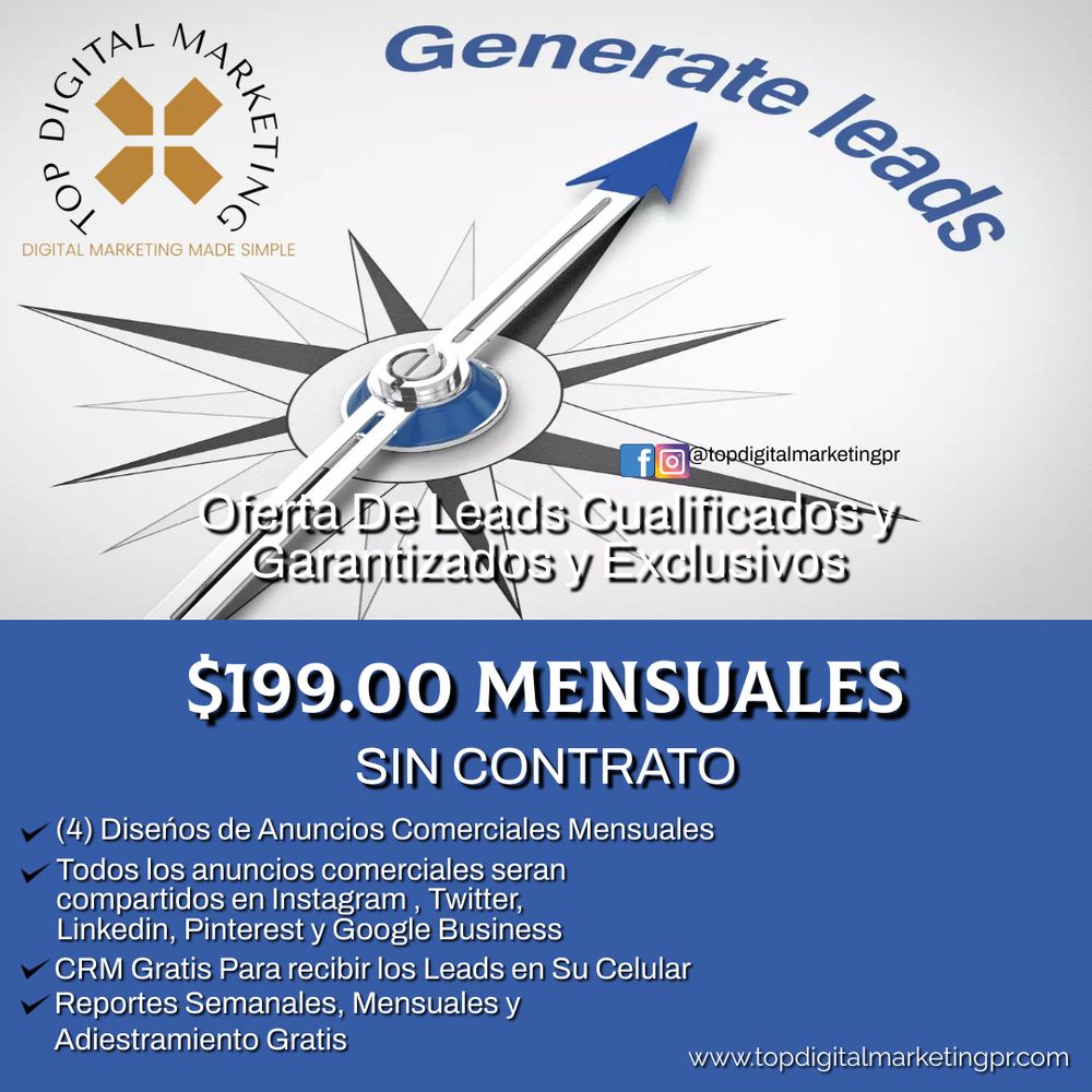 TOP DIGITAL MARKETING - Request Consultation - 220 Calle Ingeniero ...