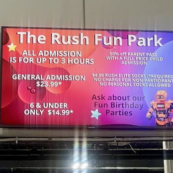 THE RUSH FUN PARK - Updated July 2025 - 75 Photos & 84 Reviews - 14610 ...