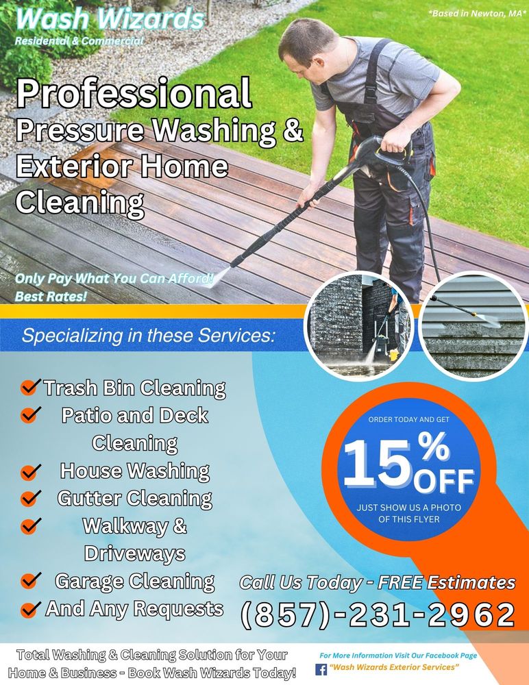 WASH WIZARDS EXTERIOR SERVICES - Updated December 2025 - Newton ...