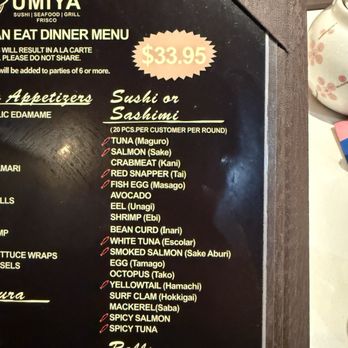 UMIYA SUSHI SEAFOOD AND GRILL - Updated May 2025 - 534 Photos & 132 ...