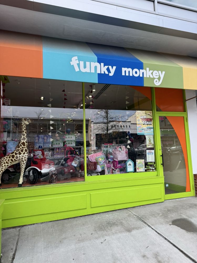 FUNKY MONKEY TOYS & BOOKS - Updated May 2026 - 86 Greenwich Ave ...