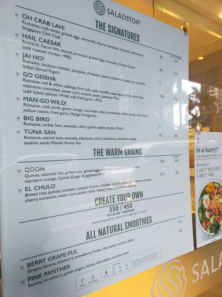 SALAD STOP! - Updated May 2024 - 10 Photos - East Drive, Makati, Metro ...