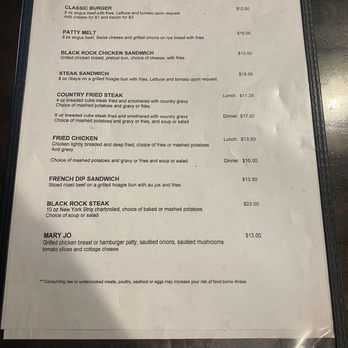 BLACK ROCK GRILL - Updated September 2025 - 31 Photos & 49 Reviews ...
