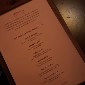 PAPER FAN COCKTAIL BAR - Updated April 2025 - 246 Photos & 68 Reviews ...