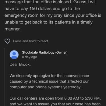 STOCKDALE RADIOLOGY - Updated October 2025 - 13 Photos & 55 Reviews ...