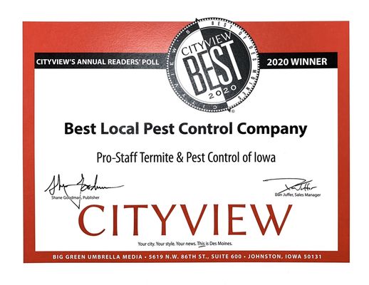 PRO-STAFF TERMITE AND PEST CONTROL OF IOWA - Updated July 2025 - 71 ...