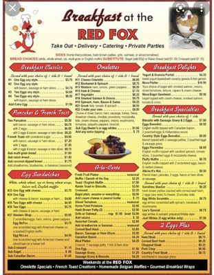 RED FOX DINER - Updated December 2024 - 126 Photos & 140 Reviews - 2041 ...