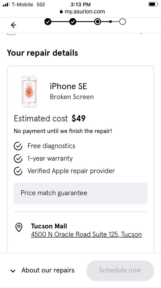 ASURION TECH REPAIR & SOLUTIONS - 4500 N Oracle Rd, Tucson, Arizona ...