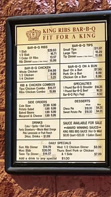KING RIBS BAR-B-Q - Updated December 2025 - 96 Photos & 125 Reviews ...