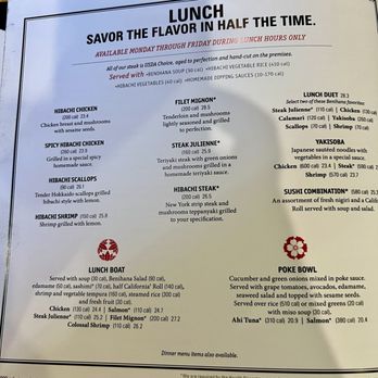 BENIHANA - Updated June 2024 - 2508 Photos & 2283 Reviews - 2074 Vallco ...