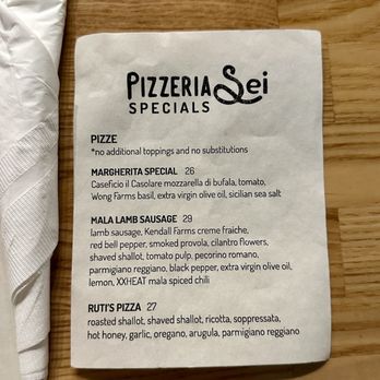 PIZZERIA SEI - Updated May 2025 - 1542 Photos & 823 Reviews - 8781 W ...