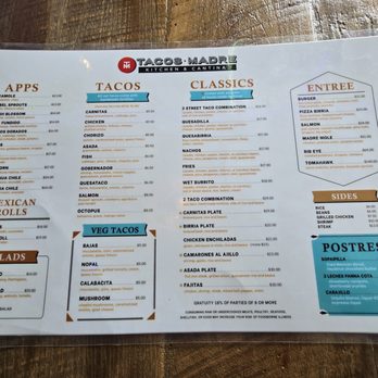 TACOS MADRE KITCHEN & CANTINA - Updated December 2024 - 357 Photos ...