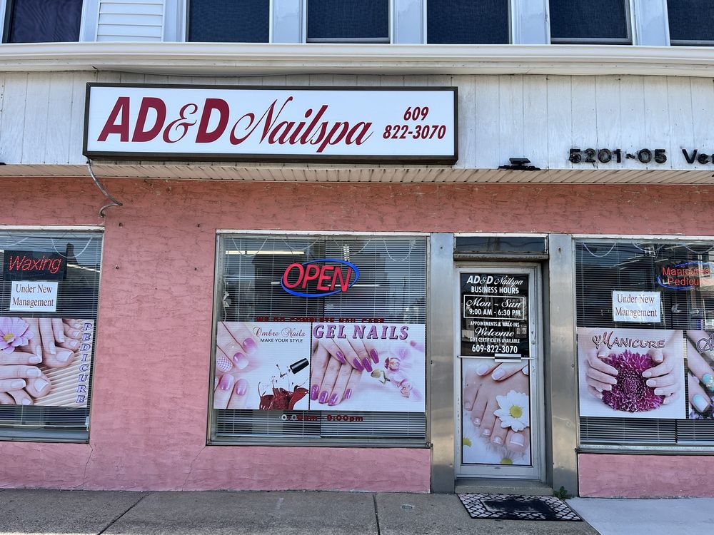 AD&D NAIL SPA - Updated December 2025 - 5201 Ventnor Ave, Ventnor City, New Jersey - Nail Salons ...