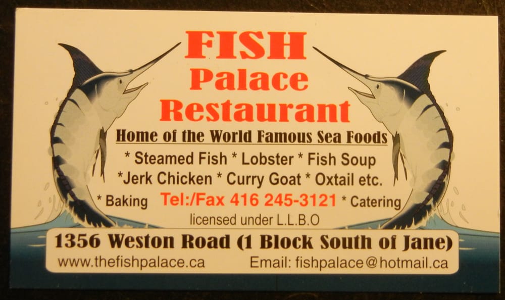 FISH PALACE RESTAURANT - Updated December 2025 - 1356 Weston Road, York ...
