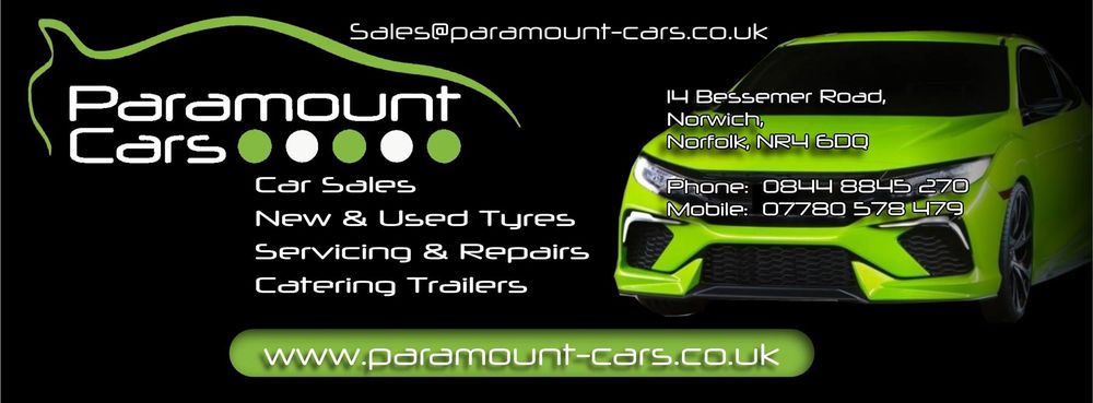 PARAMOUNT CARS - Updated April 2024 - 14 Bessemer Road, Norwich ...