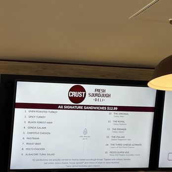 CRUST - FRESH SOURDOUGH DELI - Updated December 2025 - 230 Photos & 103 ...