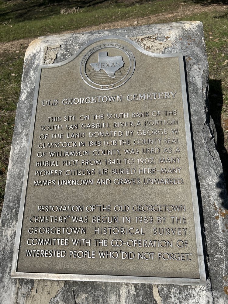 OLD GEORGETOWN CEMETERY - 10 Photos - 202 Scenic Dr, Georgetown, Texas ...