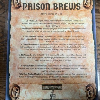 PRISON BREWS - Updated December 2025 - 274 Photos & 320 Reviews - 305 ...