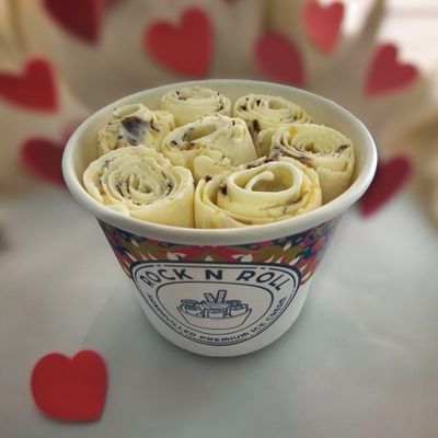 Exciting Rock N Rolled Ice Cream Pictures