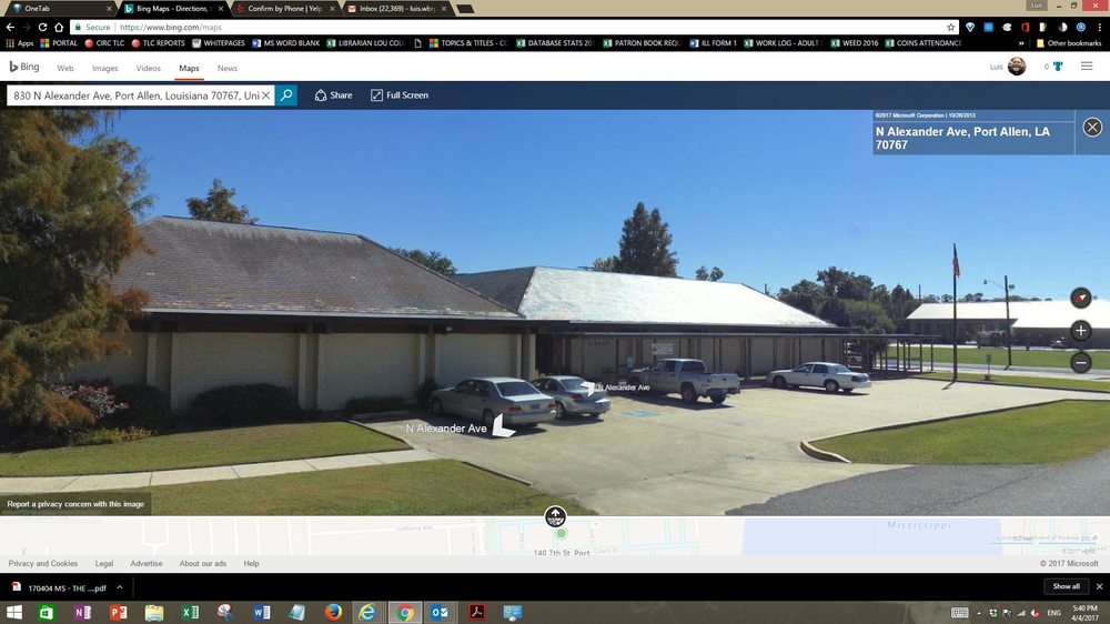 WEST BATON ROUGE PARISH LIBRARY - Updated November 2024 - 830 N ...