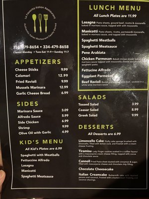 LA FAVORITA - 2620 Montgomery Hwy, Dothan, Alabama - Italian ...